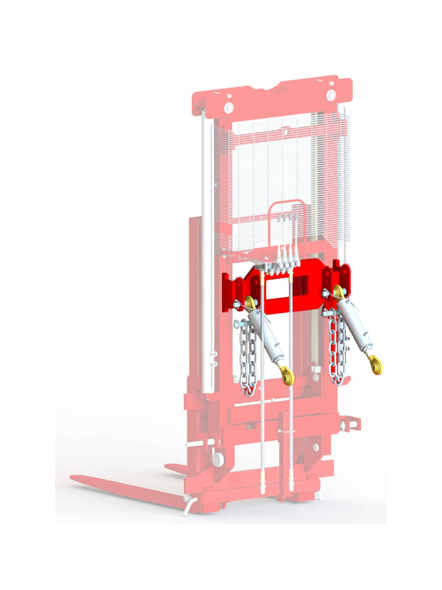 Elevatore idraulico Triplex - Tecnoagri